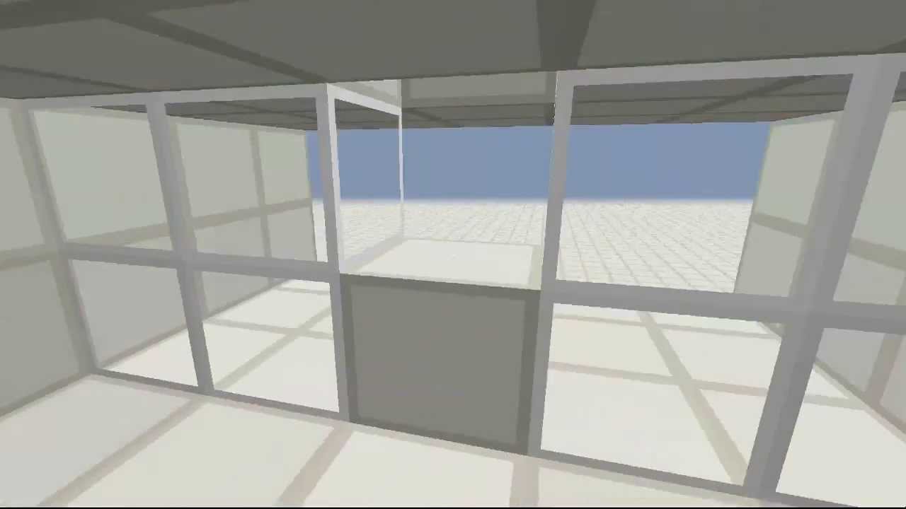 minecraft 2x1 hipster door - YouTube