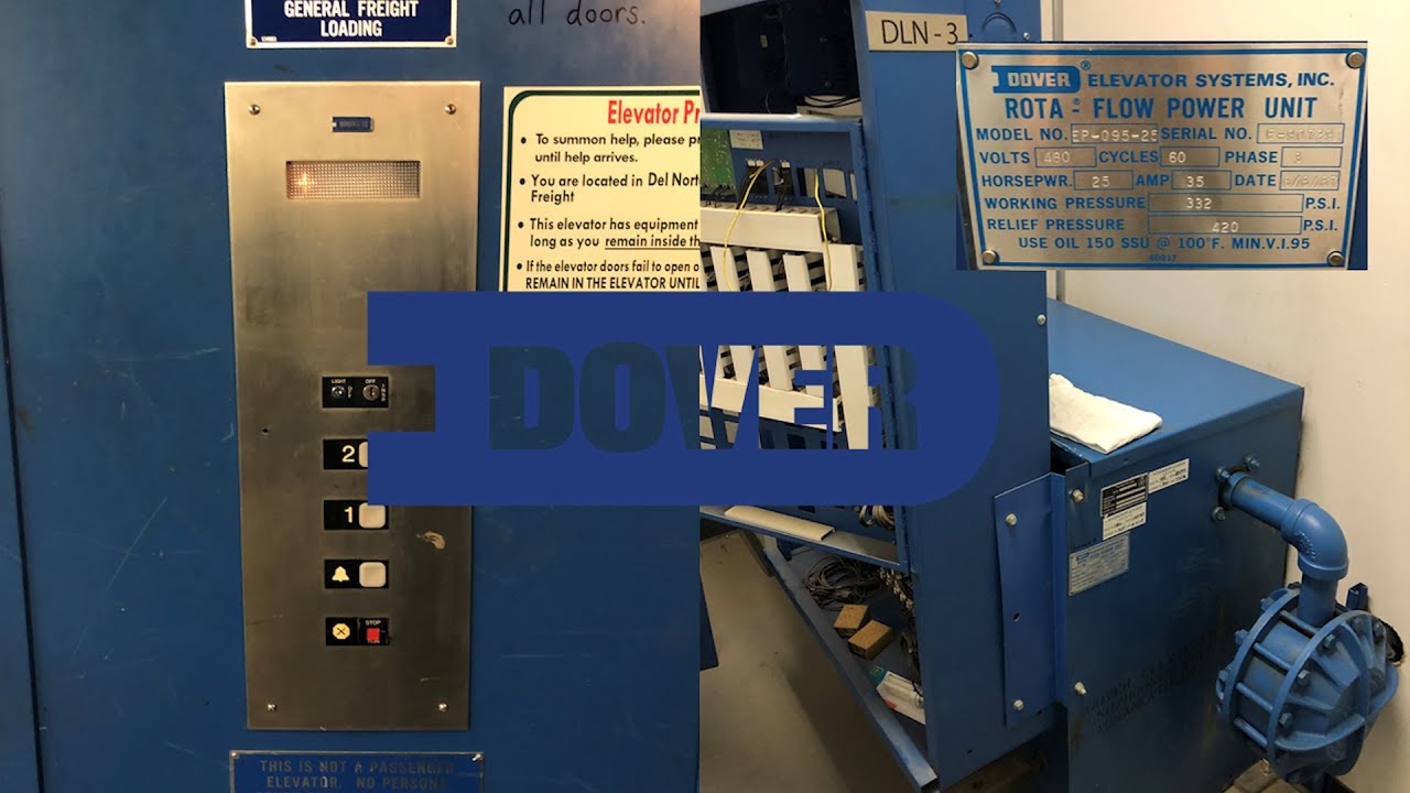 My First Dover Impulse Freight Elevator + Machine Room! - YouTube