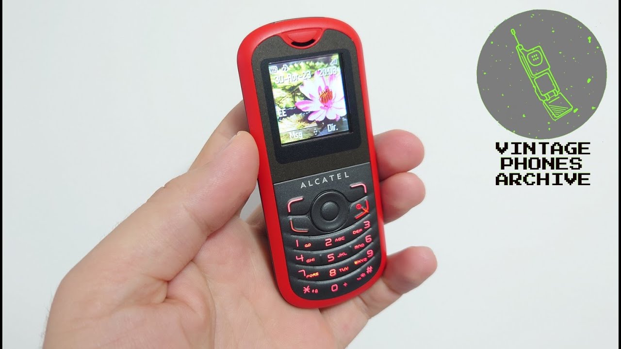 Alcatel OT-203 Mobile phone menu browse, ringtones, games, wallpapers ...