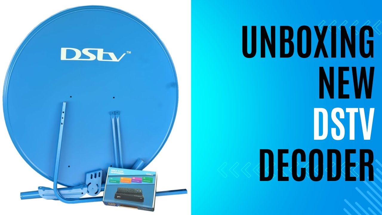 Unboxing the latest Dstv HD decoder(Model 6s) - YouTube