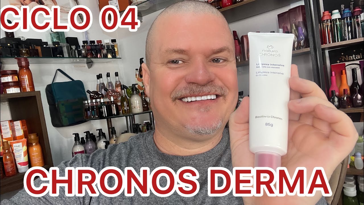 NATURA CHRONOS DERMA - LIMPEZA INTENSIVA SABONETE EM MOUSSE - YouTube