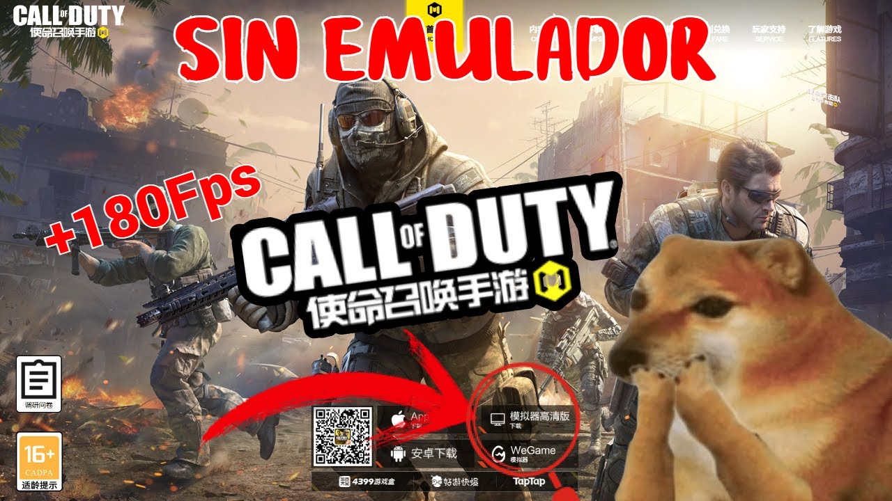 Cómo JUGAR COD Mobile Chino en PC 💥 Sin Emulador + 100% Fluido 🤯 - YouTube