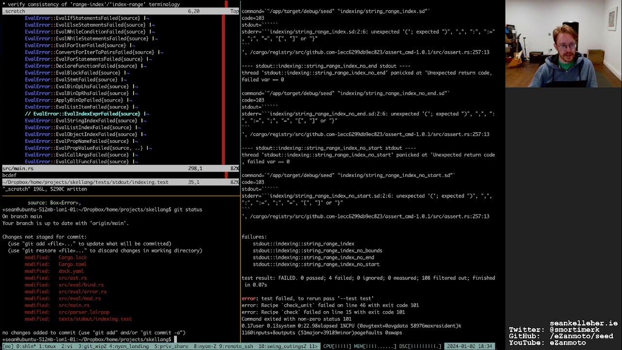 Writing a Programming Language - 02/01/2024 - YouTube