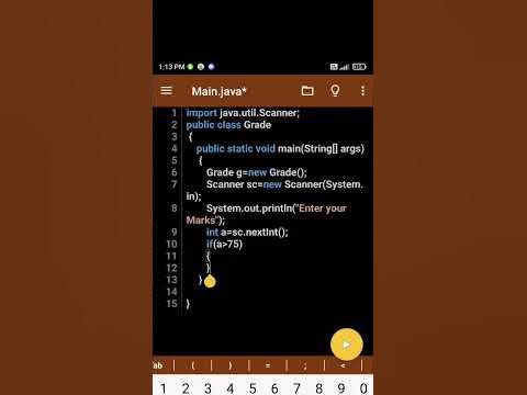 💻🔥Calculate Grades Of Students From Marks | Java Program | #java #programming - YouTube