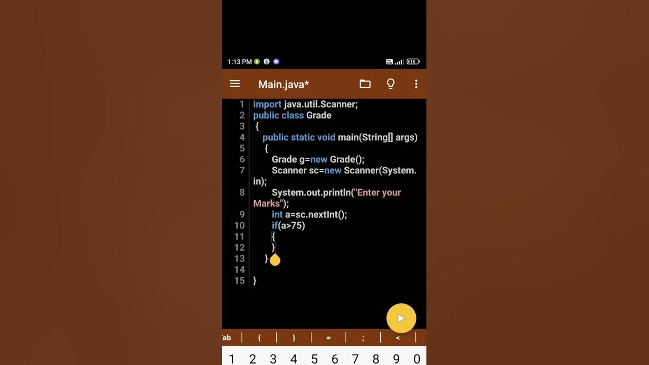 💻🔥Calculate Grades Of Students From Marks | Java Program | #java #programming - YouTube