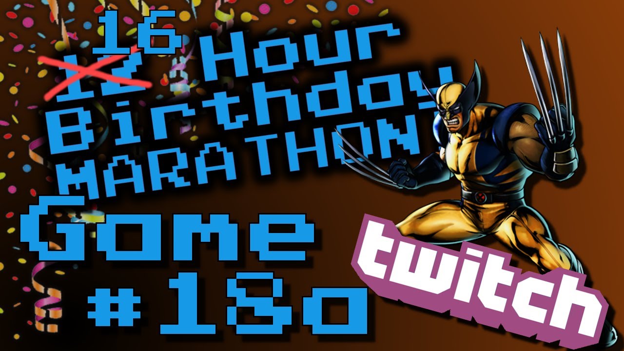 Game 18- Marvel VS Capcom 3 (Part 1) *2017 Birthday Stream!* - YouTube