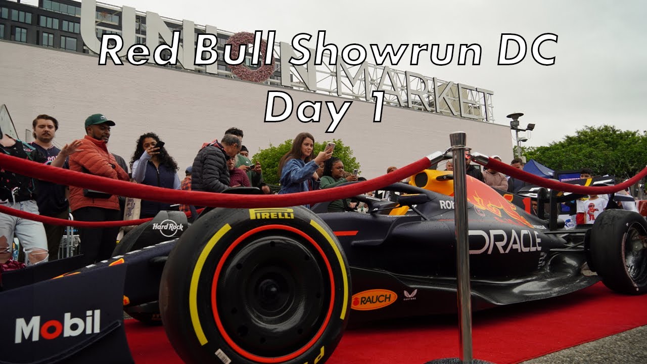 Red Bull’s Formula 1 Showrun in Washington, DC | Day 1: Union Market ...