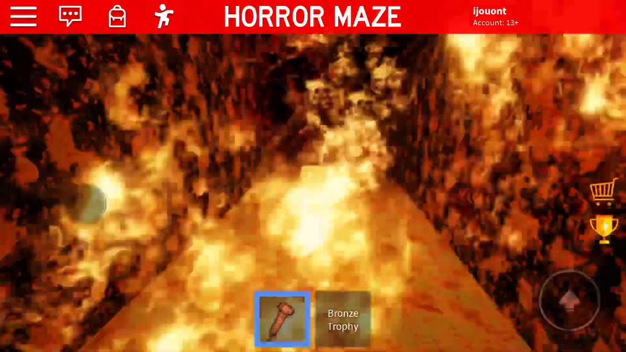 Roblox Horror maze - Escape Maze 1 - YouTube