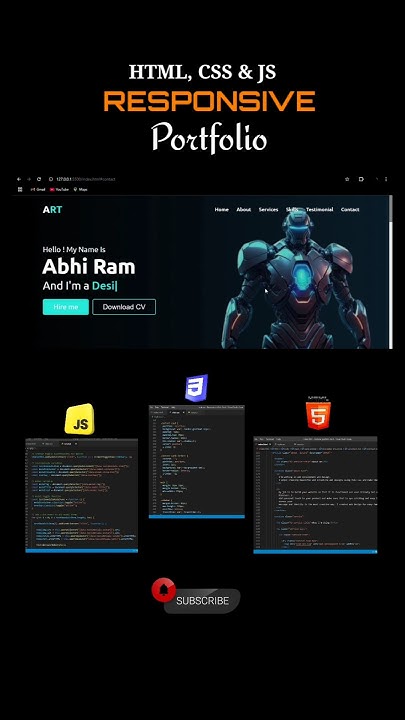 Responsive #portfolio #webdesign #responsivewebdesign #html #css #javascript #frontend #coding # ...