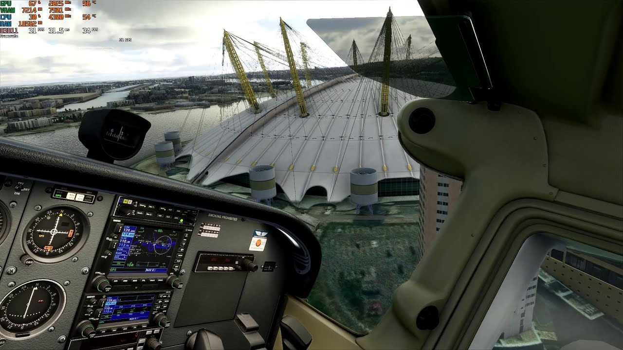 FS2020: FPS TEST #2 | ULTRA @ 1080P | RTX 2080 Super | Ryzen 3700X ...