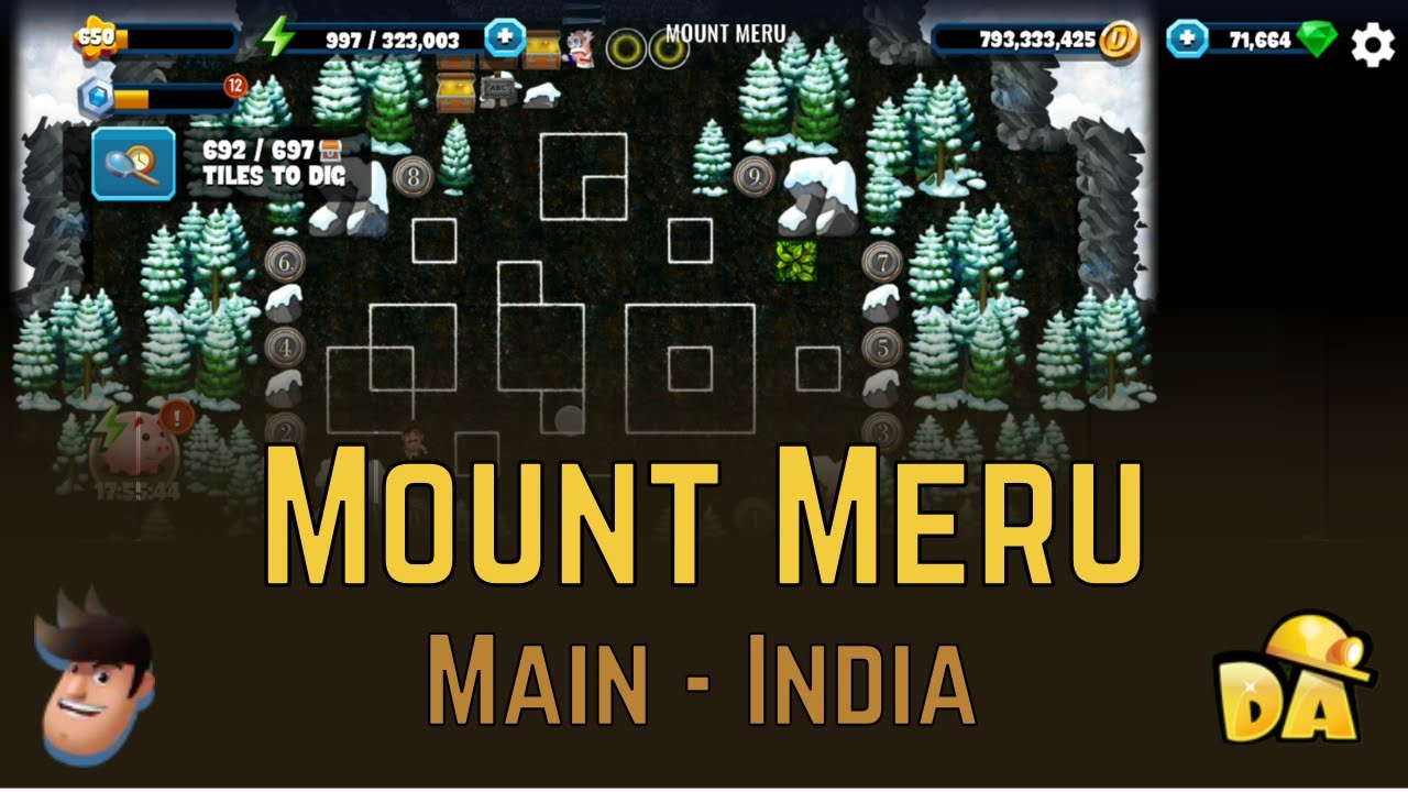 Mount Meru - #9 Main India - Diggy's Adventure - YouTube