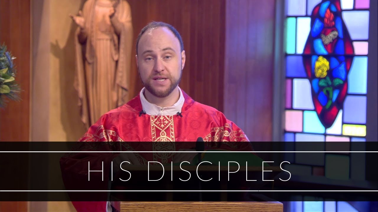 His Disciples | Homily: Father Federico Cinocca - YouTube