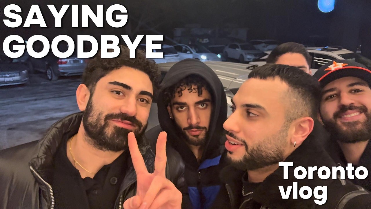 Saying goodbye to a friend (food, friends, shopping) - YouTube