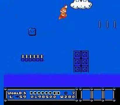 Blue Mario Bros. 3 World 3-3 - YouTube