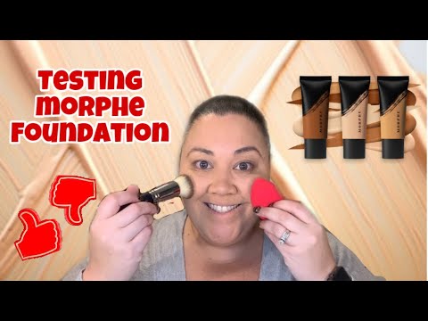 Testing Morphe Foundation - YouTube