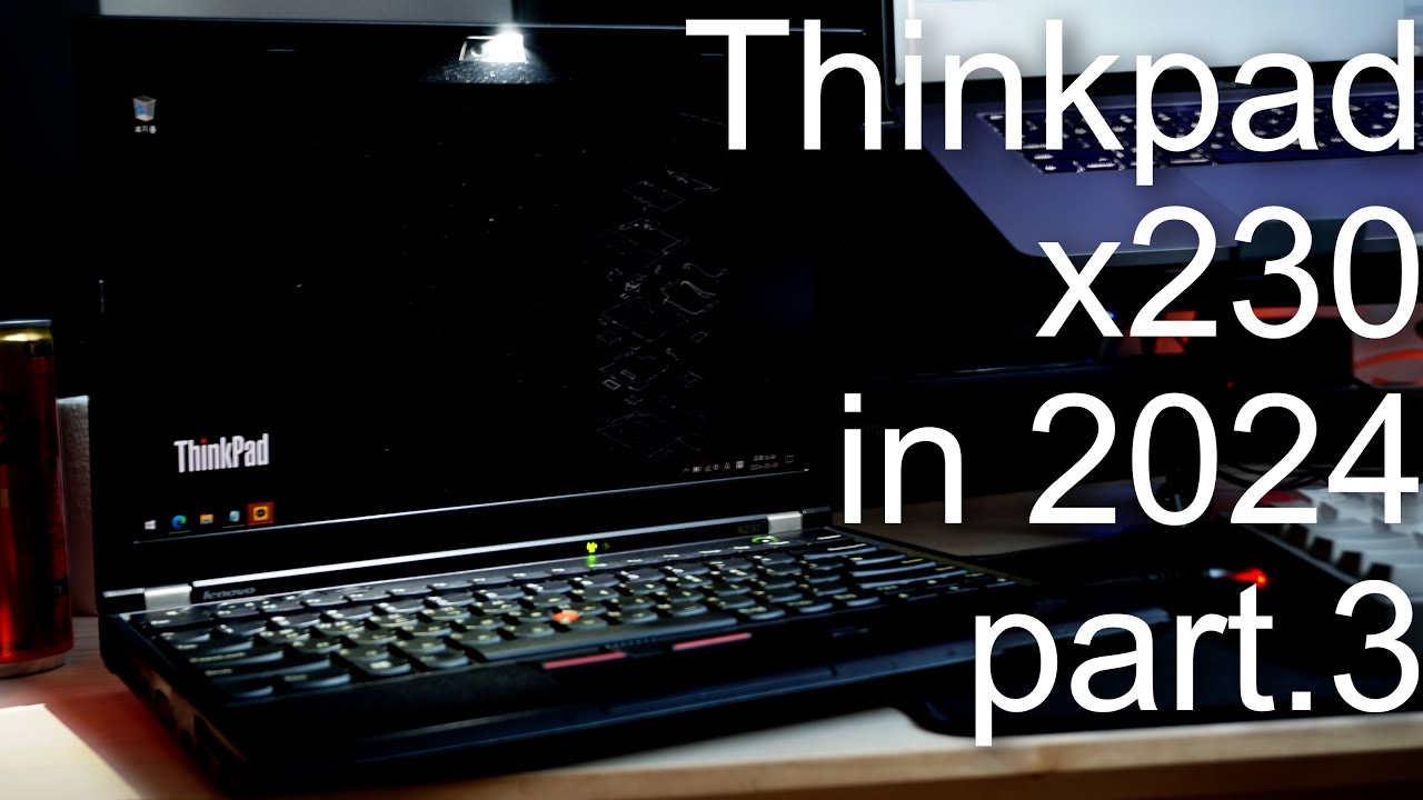 [Thinkpad x230 in 2024] Part.3 / 6 cell, 9cell battery install ...