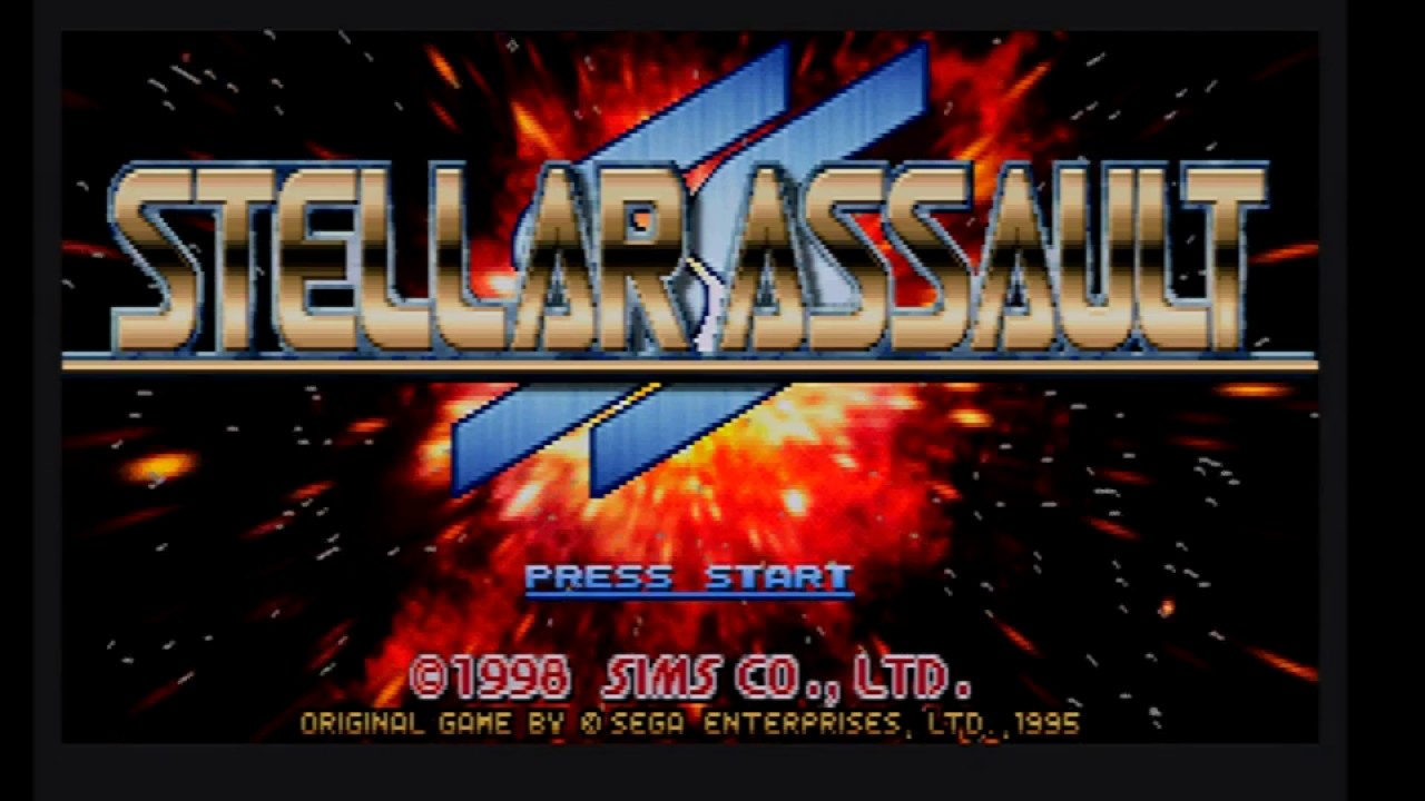Stellar Assault SS (Sega Saturn) - YouTube
