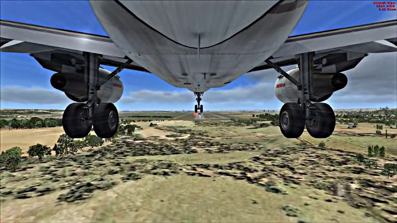 FSX Airbus X & Aerosoft Madrid testing new PC ( HD ) - YouTube