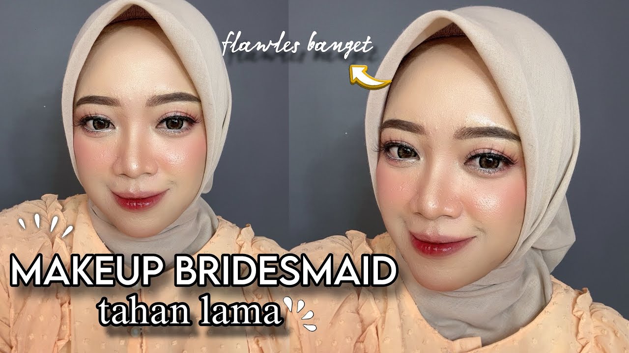 Gampang banget!! Makeup bridesmaid sendiri anti gagal, tahan lama dan ...