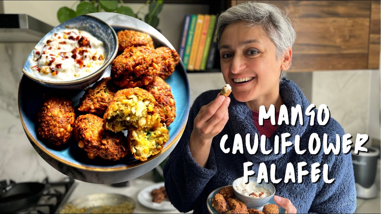 MUST TRY MANGO and CAULIFLOWER FALAFEL | Most Delicious FALAFEL ever ...