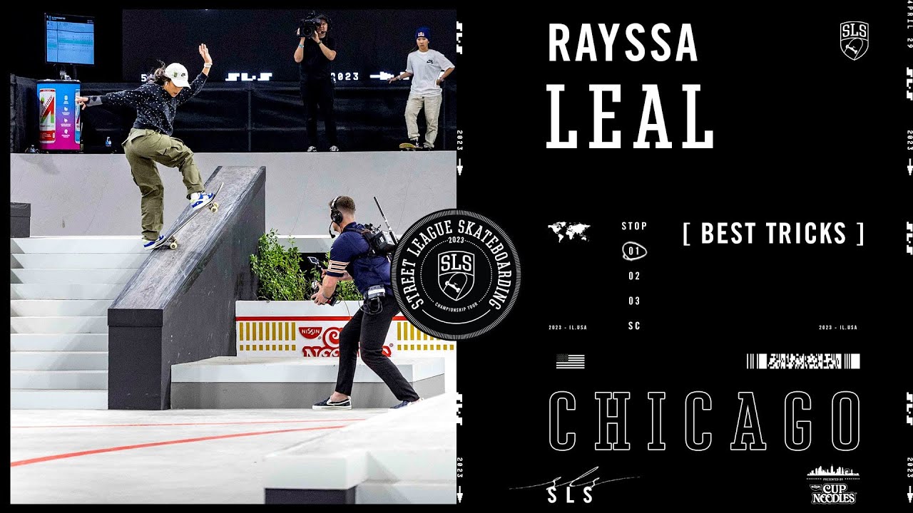 Rayssa Leal SLS Chicago 2023 - Best Tricks - YouTube