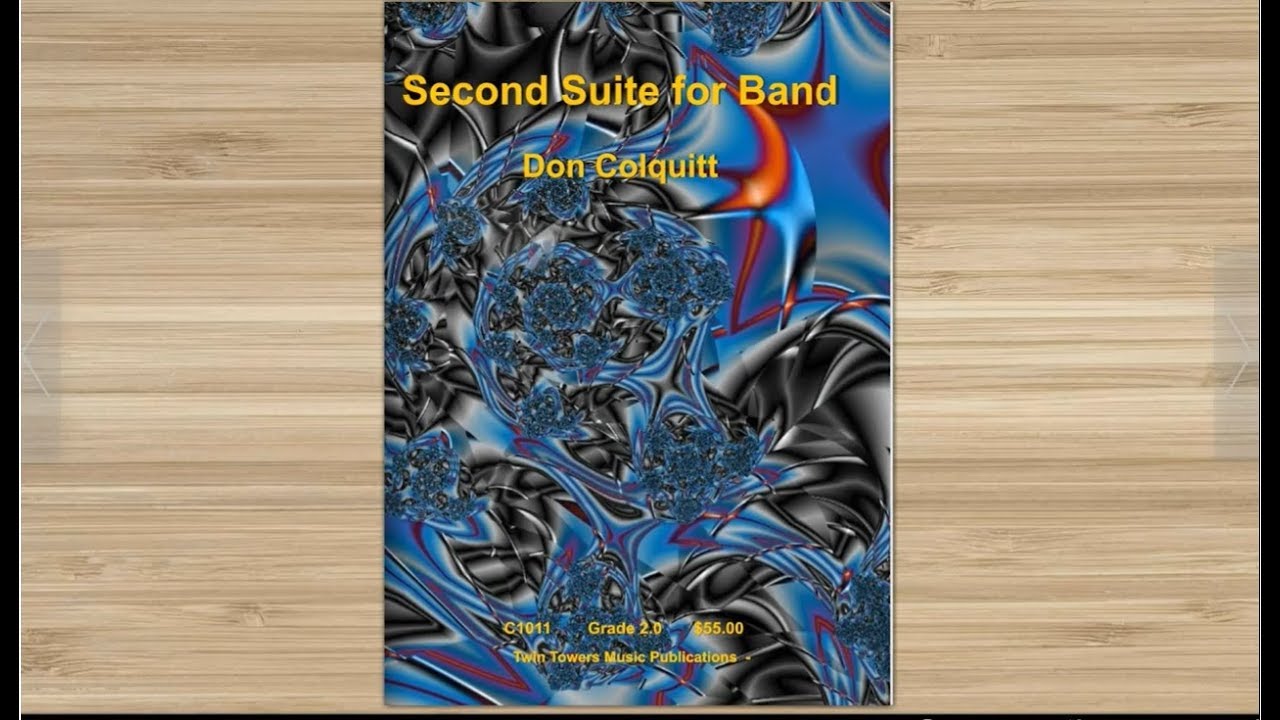 Second Suite for Band - Don Colquitt - YouTube