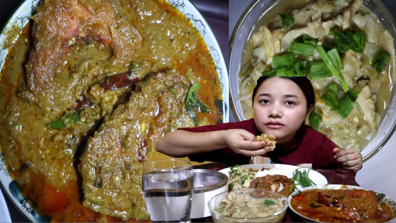 Masala fish //soibum eromba (bamboo shoots)//Niru Bon appetite - YouTube