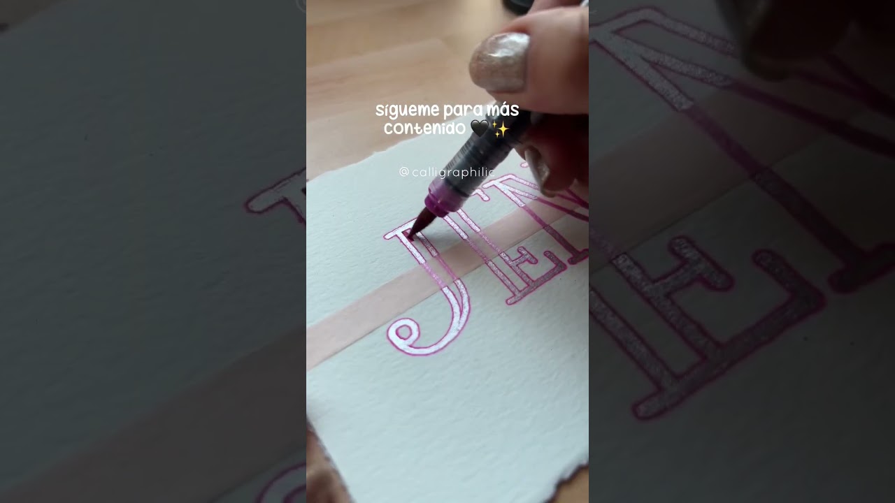 Significado de Jenny #shorts #lettering - YouTube