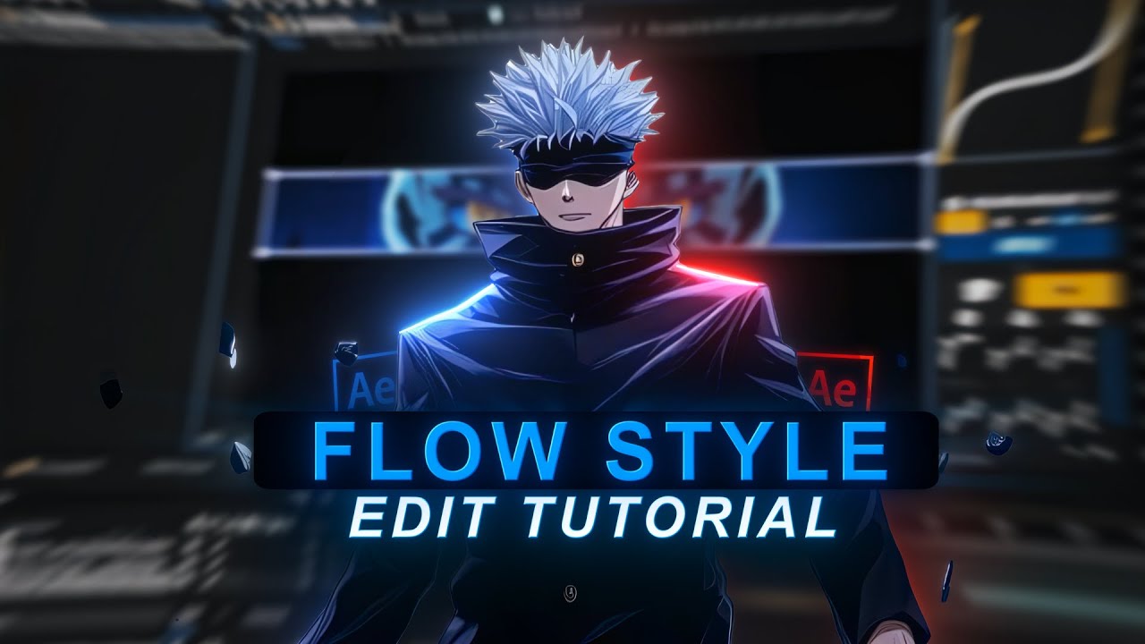Full flow style edit tutorial on after effects - YouTube