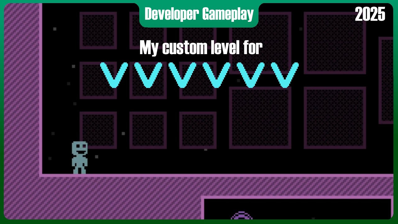 My Custom Level for VVVVVV - Developer Gameplay - YouTube