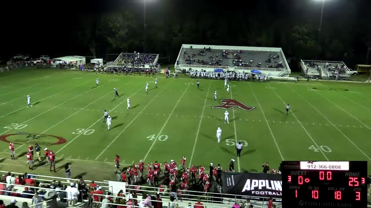 Appling County Pirates Football vs. Bradwell Institute Tigers Football ...