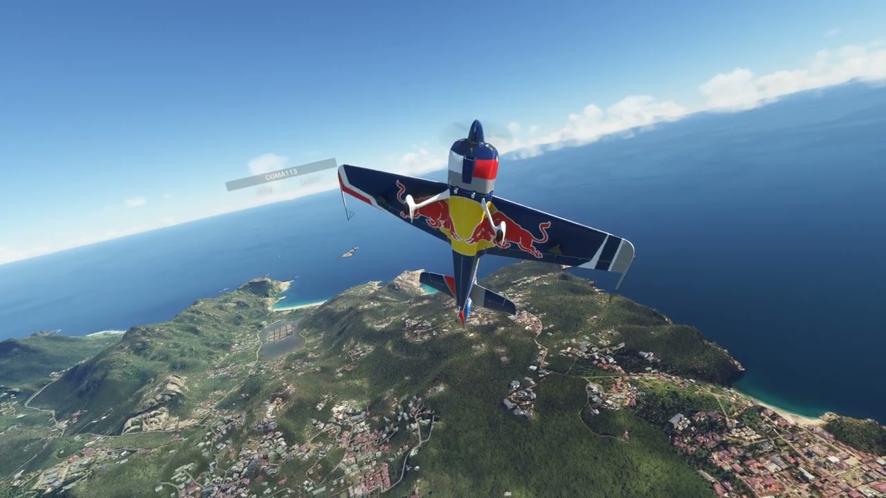 Testing the SBACH 342 by LivToAir, in St Barts. Microsoft Flight ...