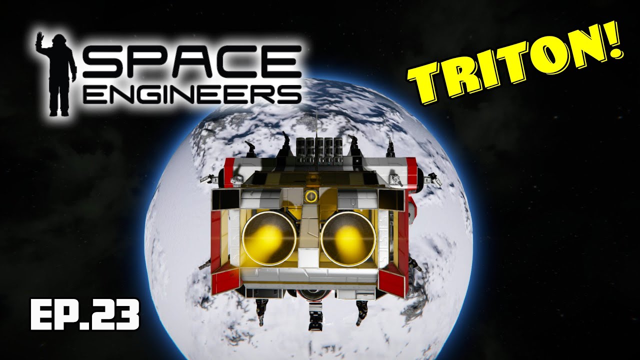Moving to TRITON! | Space Engineers | EP23 - YouTube
