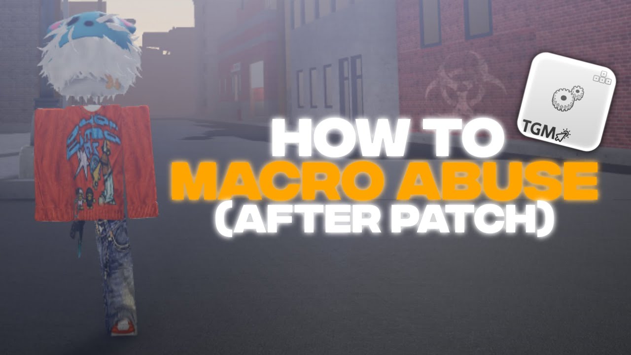 HOW TO MACRO ABUSE AGAIN IN DA HOOD - YouTube