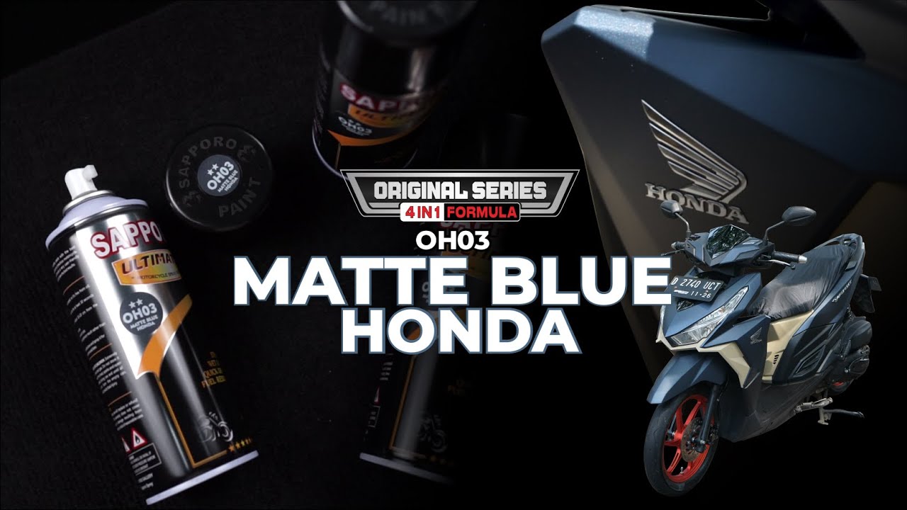 NEW OH03 MATTE BLUE HONDA | SAPPORO ULTIMATE - YouTube