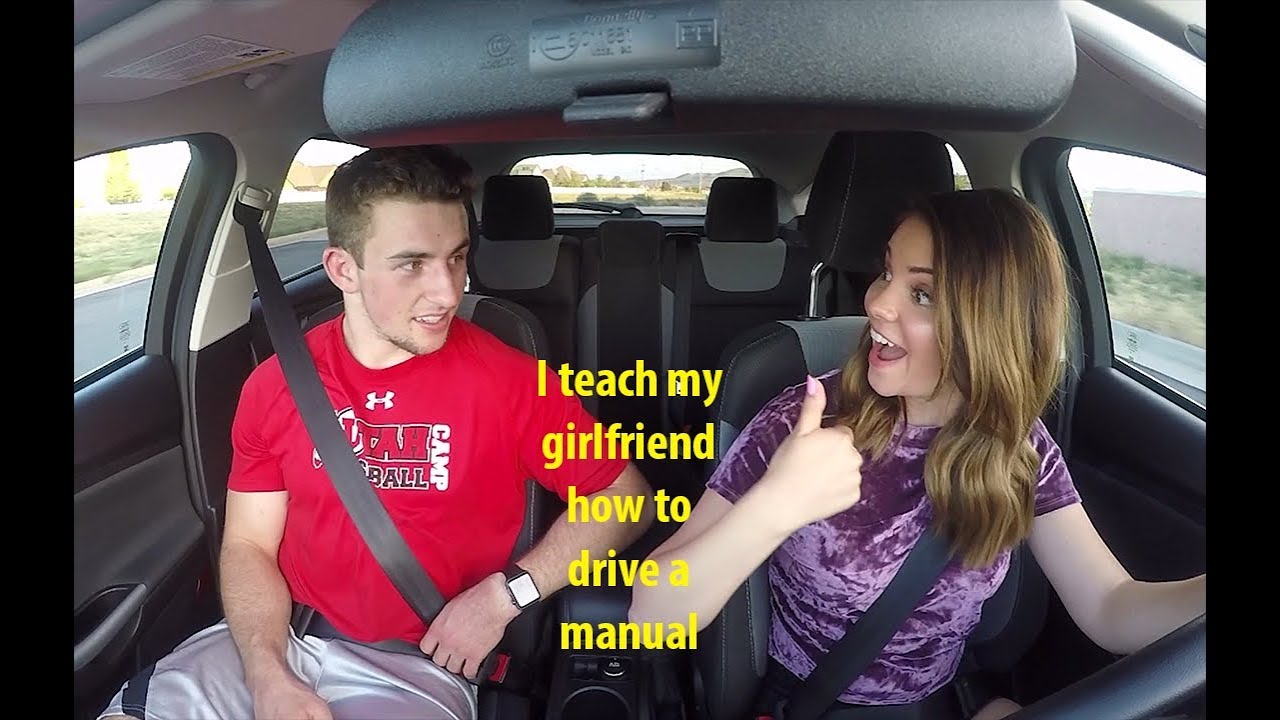 Teaching my girlfriend how to drive manual car - with Hammer - YouTube