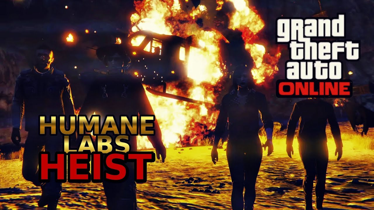 Humane Labs Heist!💥 | GTA V Online | UnRealizeX - YouTube