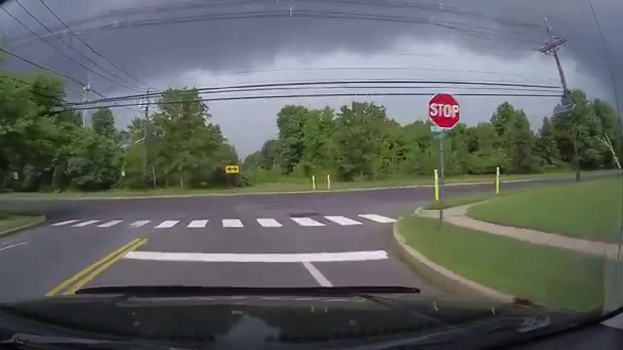 Dodge ram hit by tornado near death - YouTube