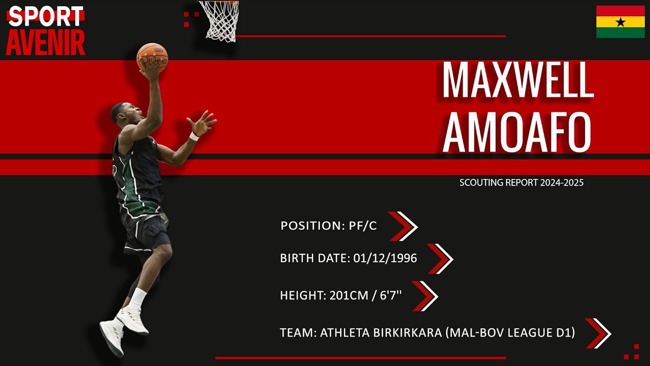 Maxwell Amoafo || Scouting Report || 2024-2025 - YouTube