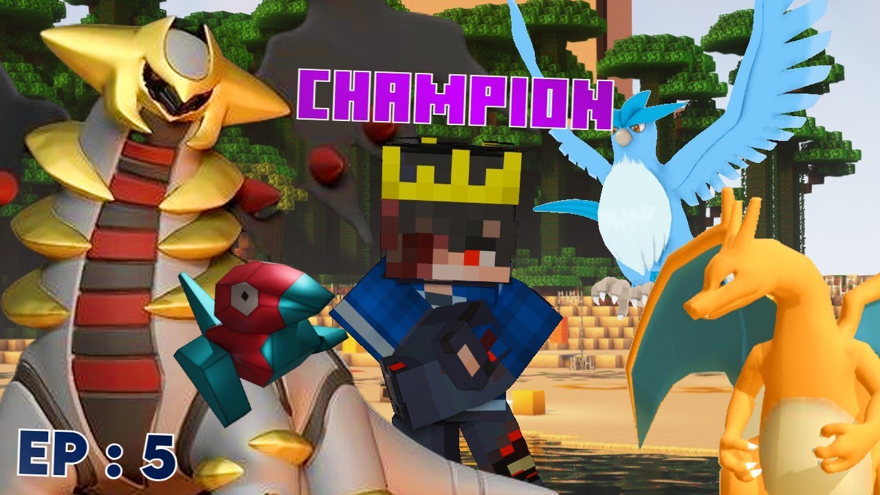 I'm Gonna be The Champion! | Pixelmon Oceagia | Ep5 - YouTube