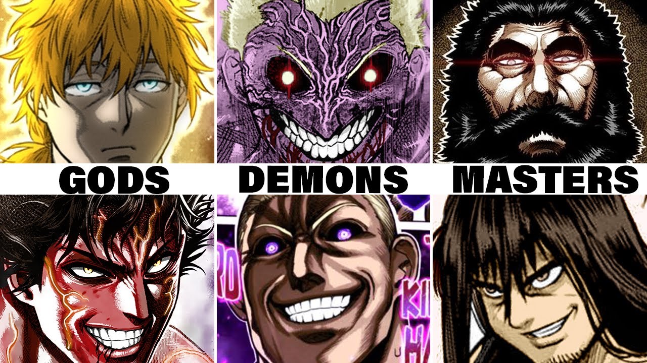 Ultimate Power Ranking Tier List Kengan Ashura Kengan Omega Youtube
