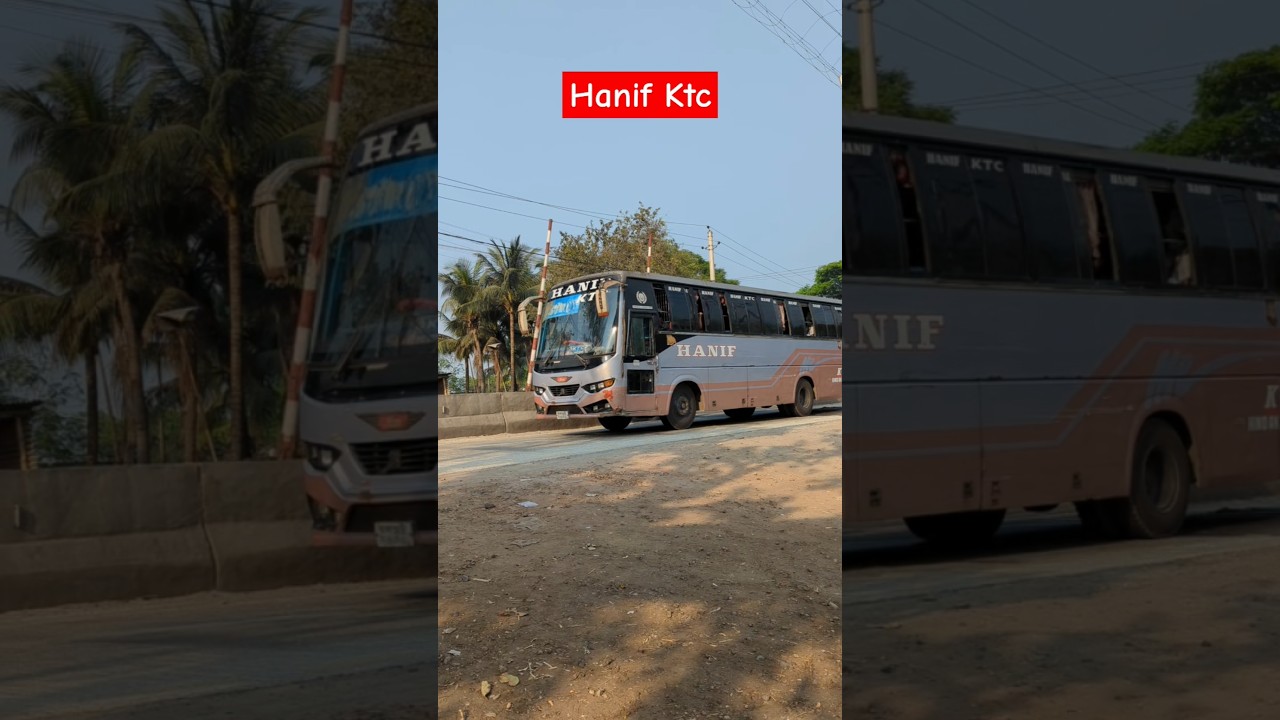 Hanif Ktc Luxury Hino Non Ac Bus Skip dangerous railgate #foryou # ...