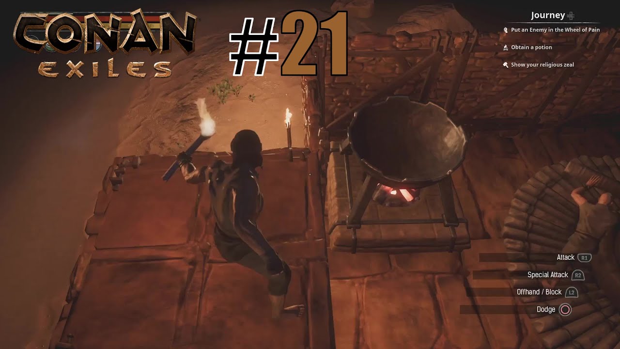 Building the Thrall Pot - Conan Exciles #20 - YouTube