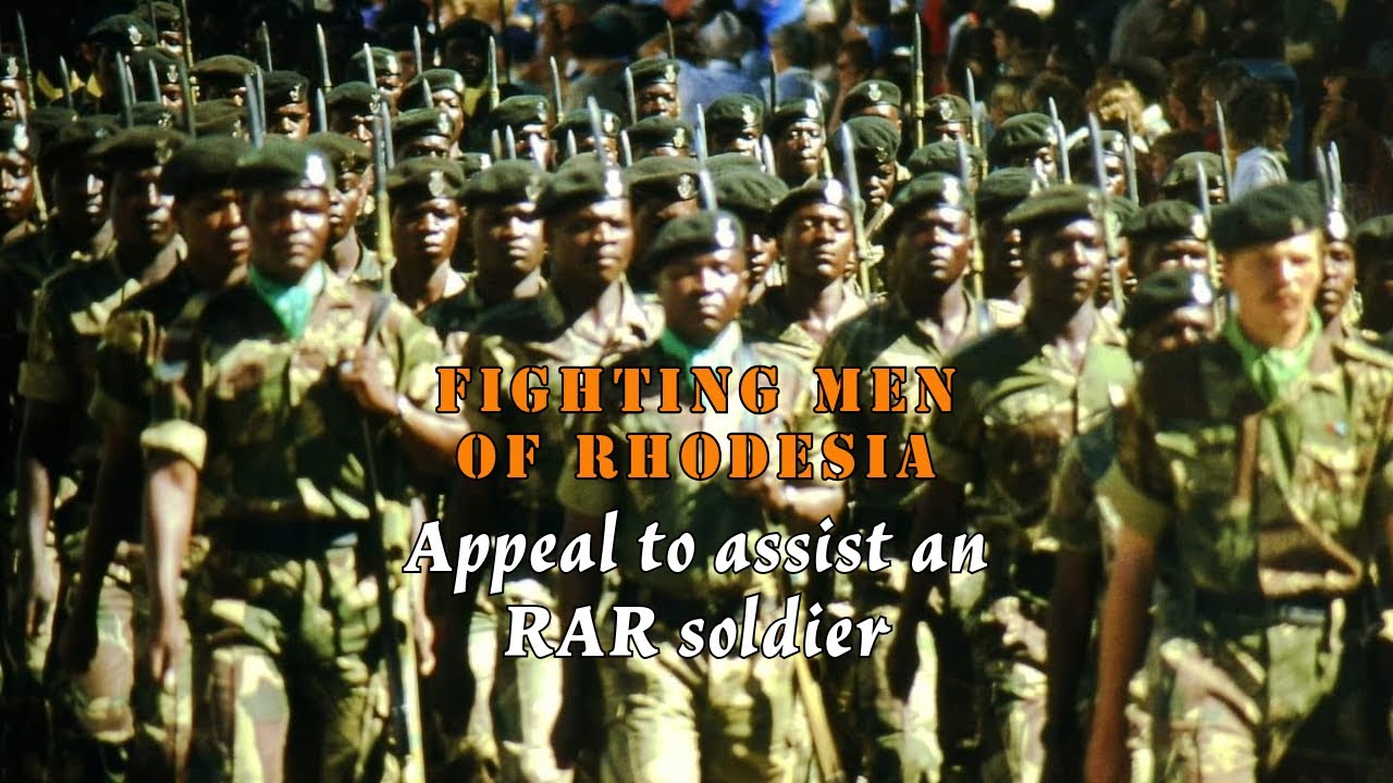 Fundraiser for an Ex Rhodesian African Rifles soldier - YouTube