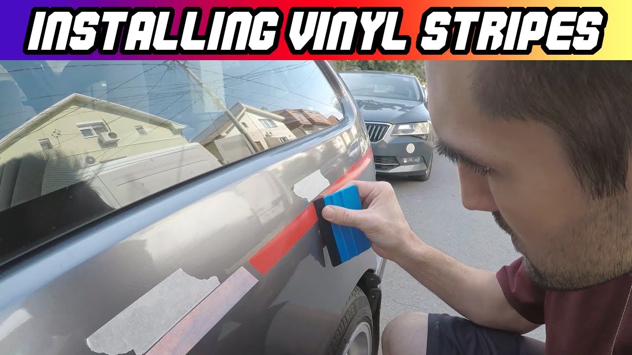 Making and Installing Custom Vinyl Decals On My Honda Civic EF Using ...