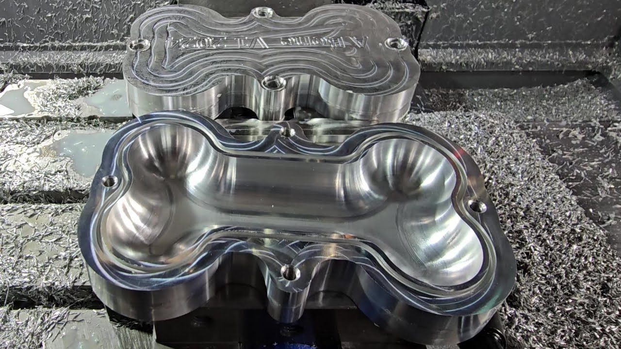 CNC Dog Bone Mould Part1 - YouTube