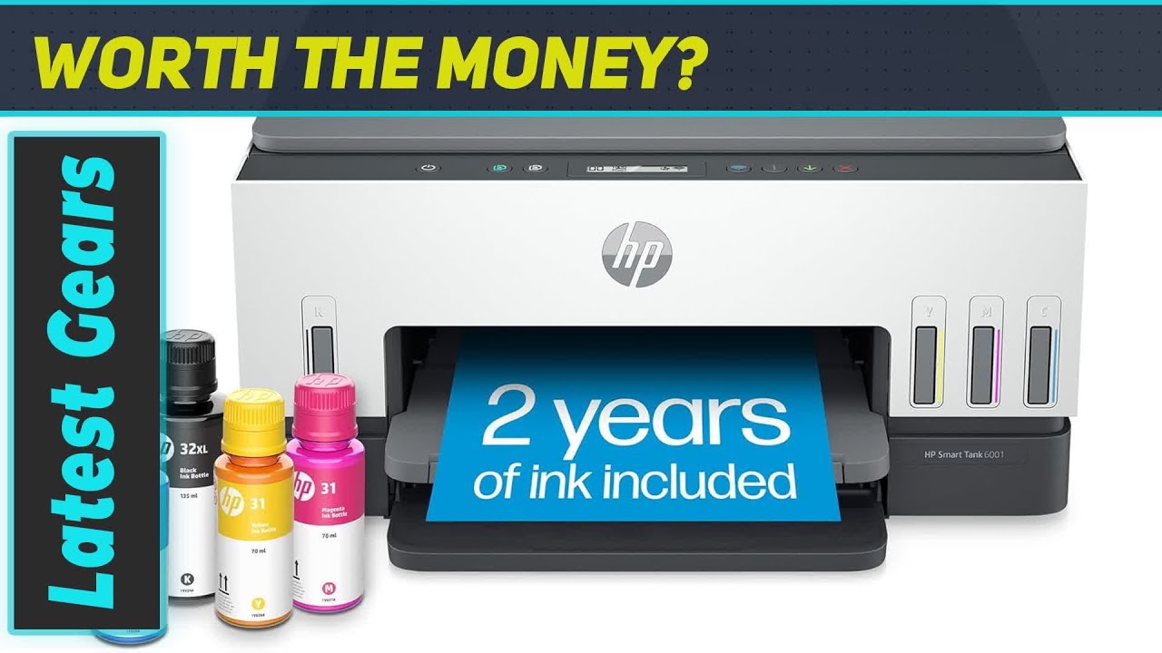 HP Smart Tank 6001: The Ultimate Home Printer - YouTube