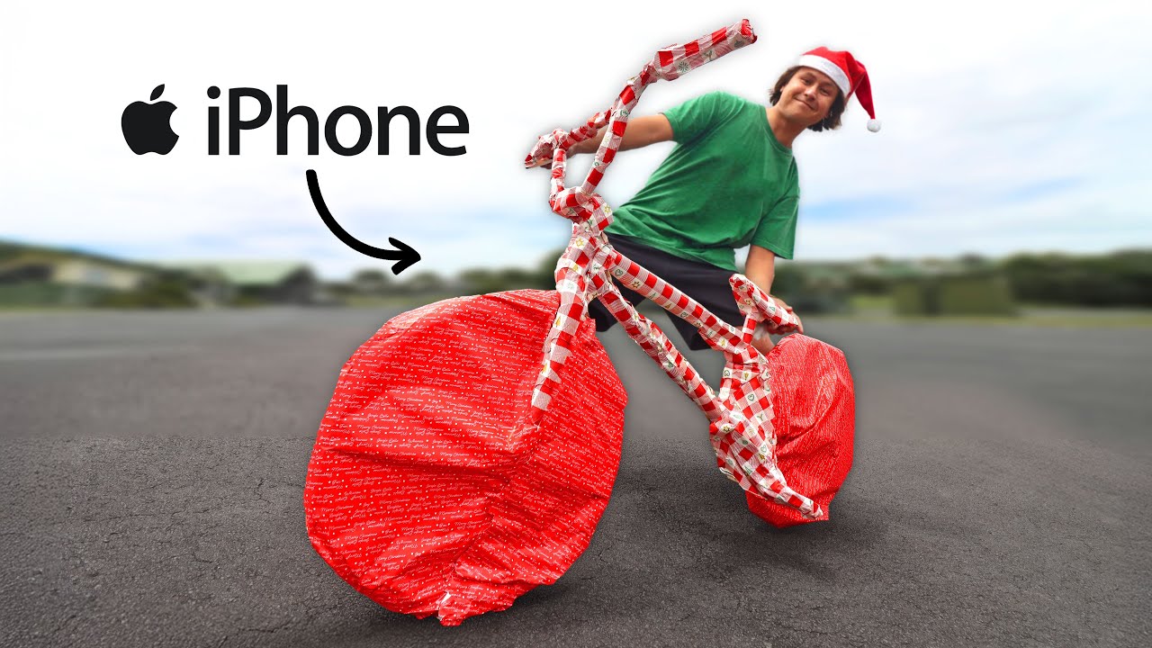 Disguising Christmas Gifts As Something Else - YouTube