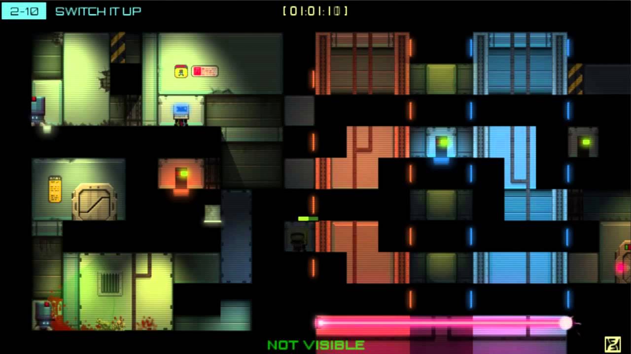Gaz Thomas, Level Design. Stealth Inc: 2-10 Switch it up - YouTube