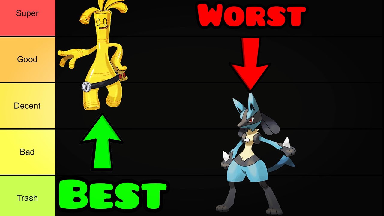 Pokémon NOOB Ranks Every STEEL Type Pokémon! - YouTube